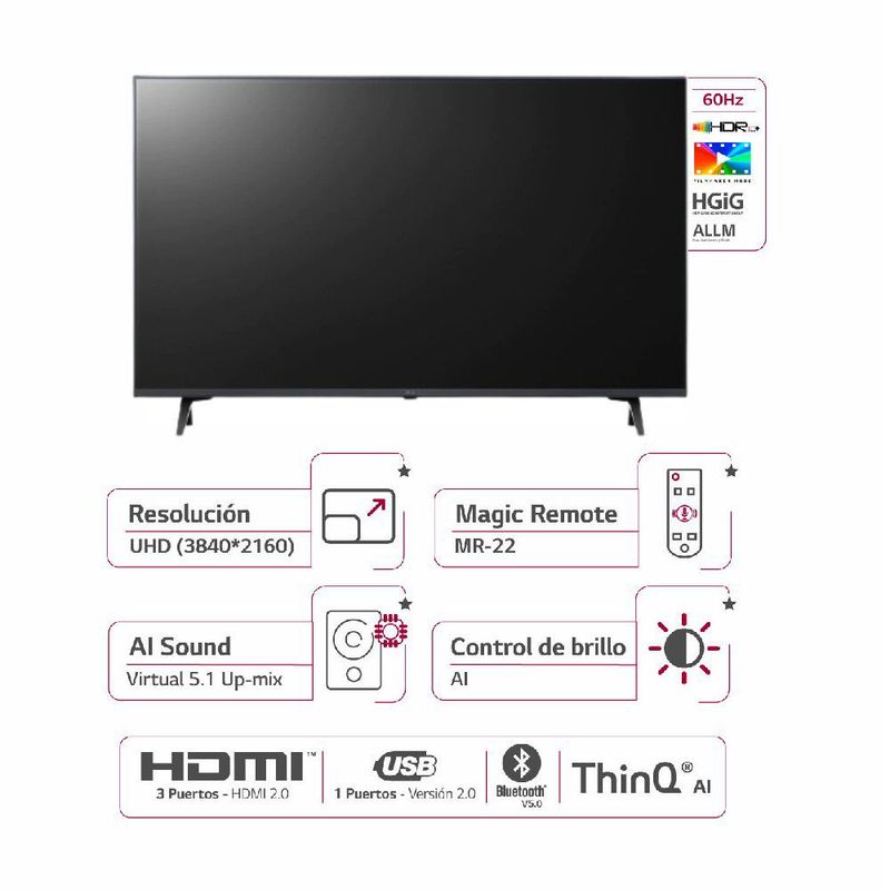 Televisor Lg 55 Pulgadas 4K Uhd Led Plano Smarttv LG | falabella.com
