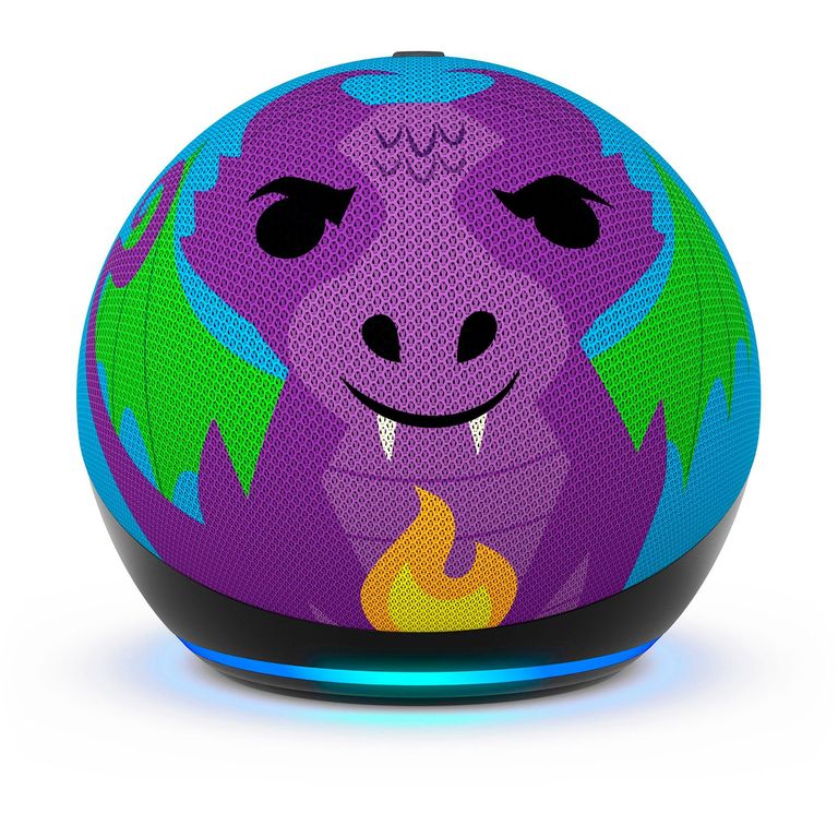 Parlante portátil Amazon Alexa Kids Dragón Bluetooth AMAZON | falabella.com