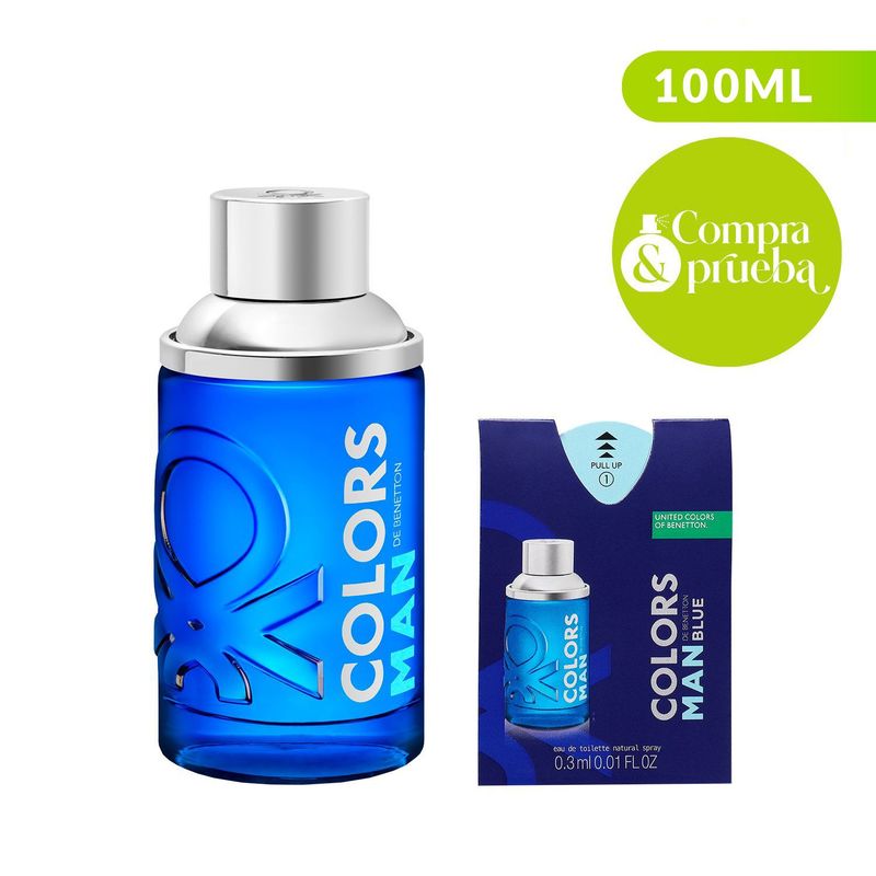 Perfume Hombre Benetton Colors Man Blue 100 ml EDT BENETTON | falabella.com