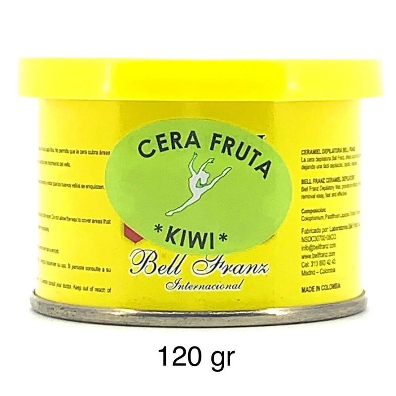 Cera depilatoria kiwi 120gr bell franz suavidad | falabella.com