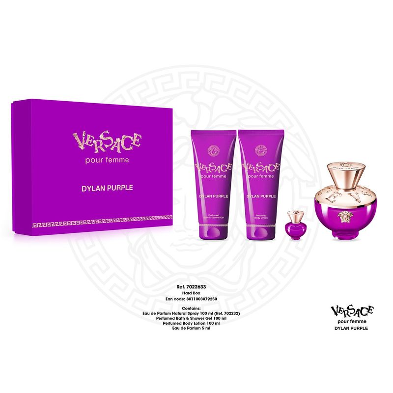 Set Versace Dylan Purple 100 ml Mujer VERSACE | falabella.com