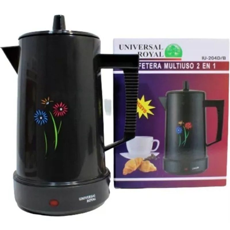 Cafetera Electrica Universal Royal Negra | falabella.com