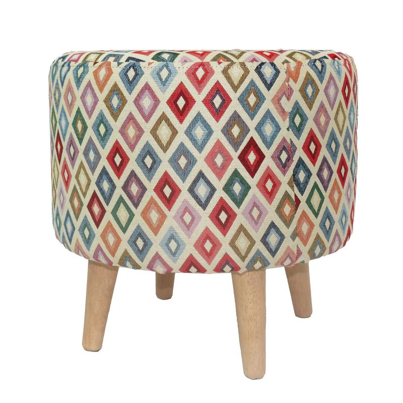 Puff Moderno en Tela 40 x 40 cm DKO Design DKO DESIGN | falabella.com