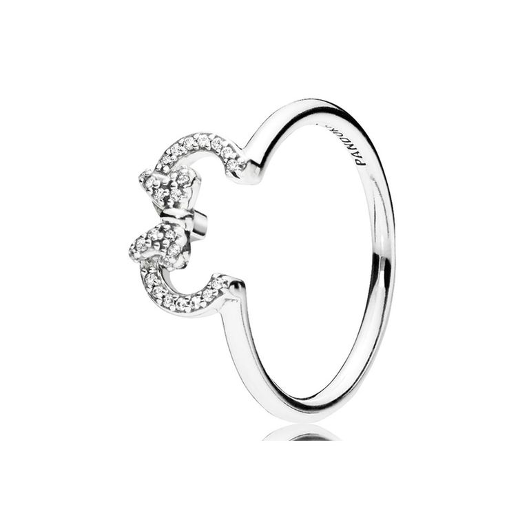 Anillo Pandora Silueta de Minnie Disney en Plata Esterlina PANDORA ...