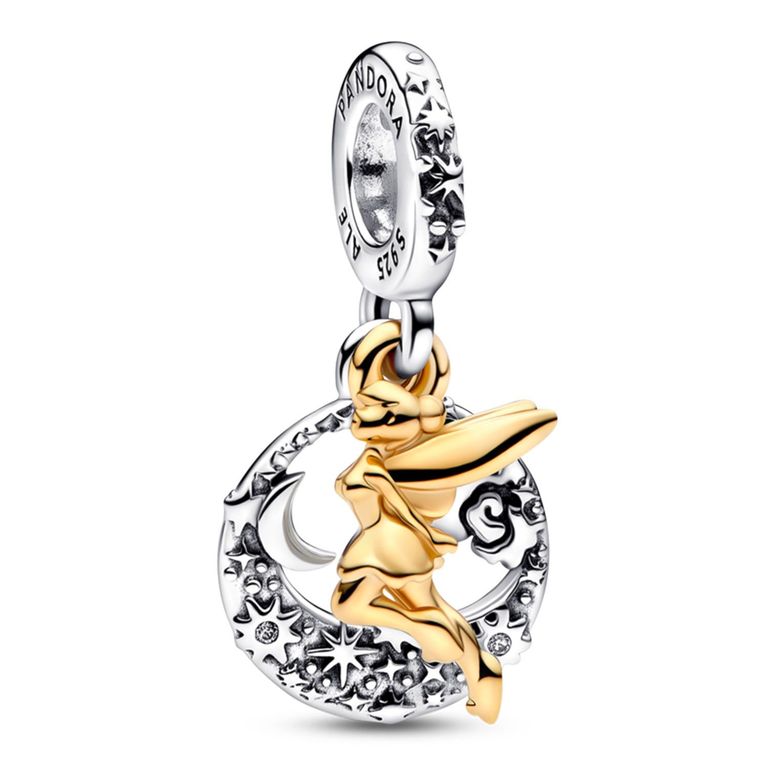 Charm Pandora Campanilla Noche Celestial de Disney Plata Esterlina y ...