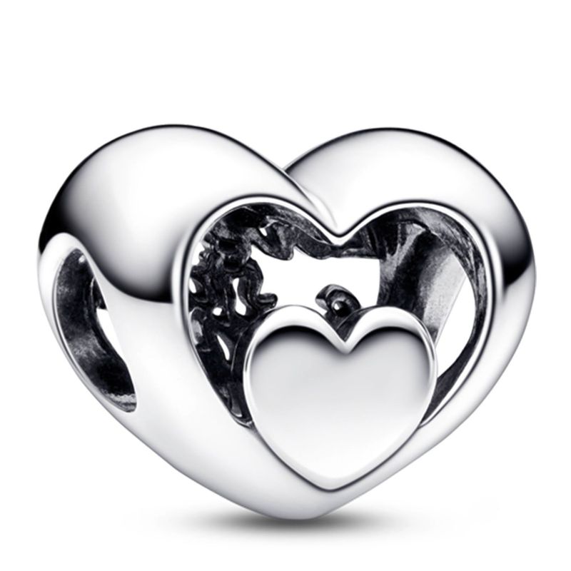 Charm Pandora Corazón en Filigrana Plata Esterlina PANDORA | falabella.com