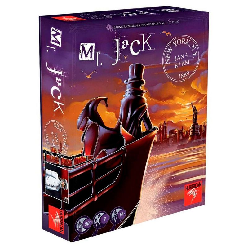 Juego de Mesa Mr. Jack: Nueva York ASMODEE STUDIO | falabella.com