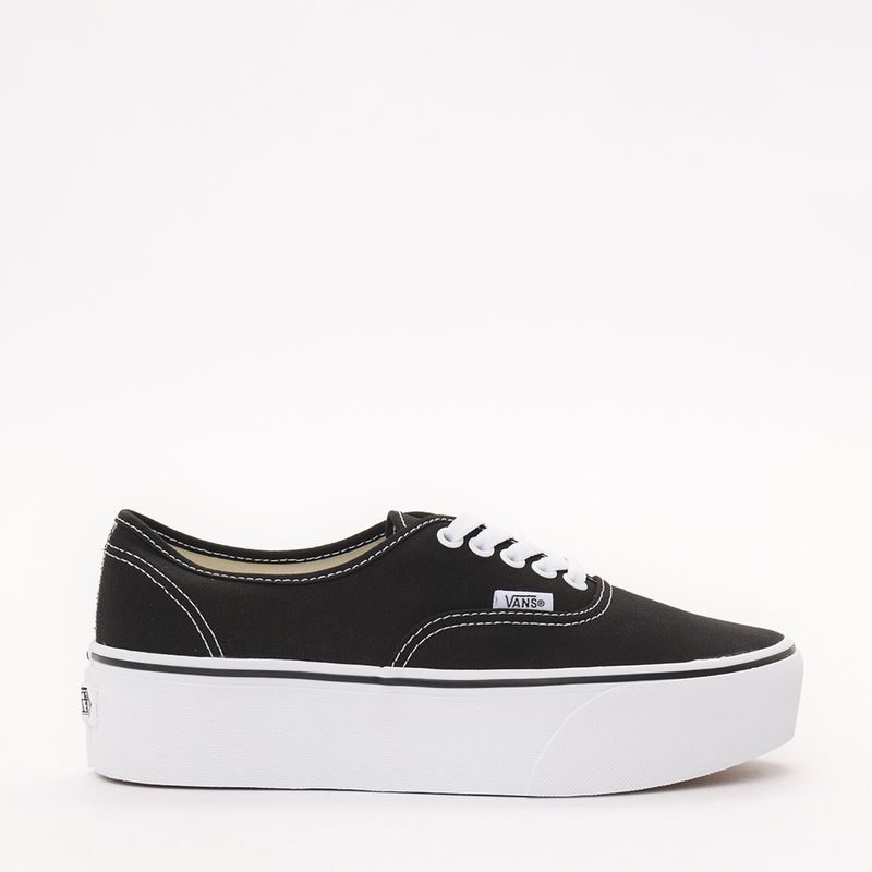 Tenis Vans Moda Authentic Stackform color Negro VANS | falabella.com