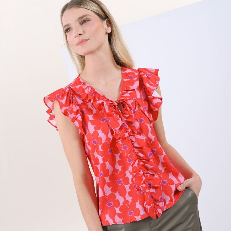 Blusa para Mujer con Boleros Sin mangas Basement BASEMENT | falabella.com