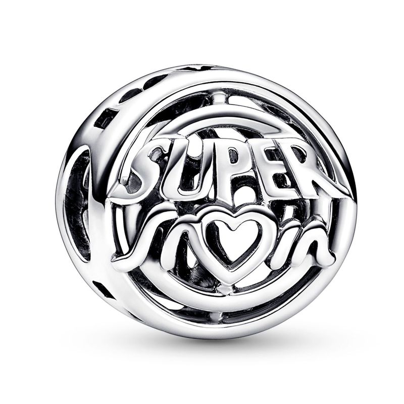 Charm Pandora Súper Mamá en Filigrana Plata Esterlina PANDORA ...