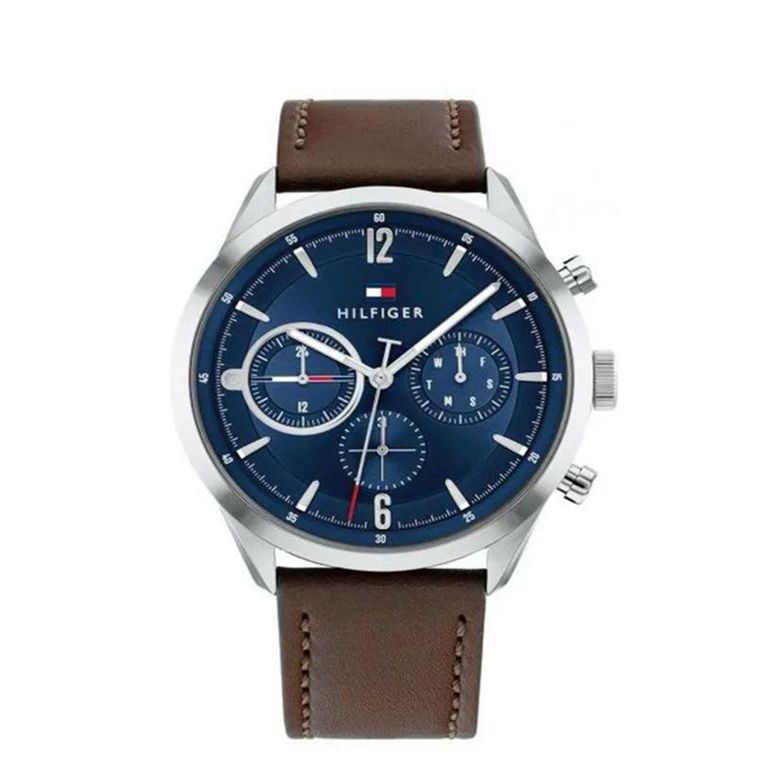 Reloj Tommy Hilfiger para Hombre Matthew . Reloj Análogo Cuero Marrón ...