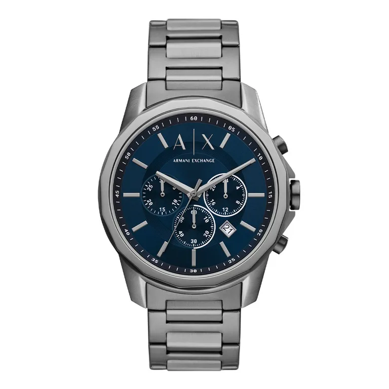 Reloj Armani Exchange Hombre. Reloj Acero Inoxidable Plateado AX1731 ...