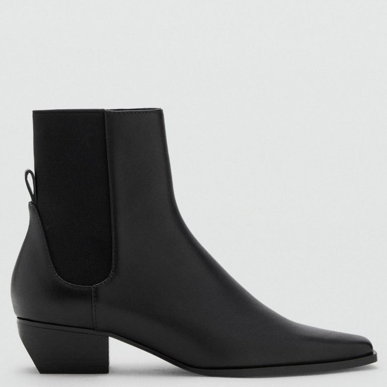 Botines Mango Mujer con tacón Cuadrado Super MANGO | falabella.com