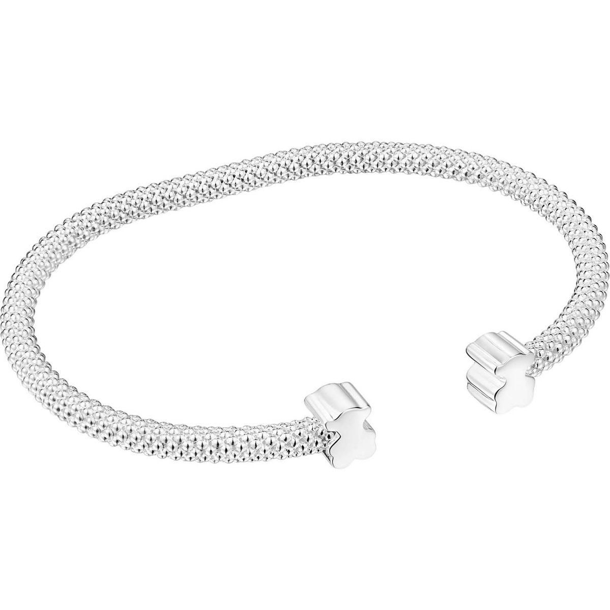 Pulsera esclava de plata motivos oso 7 mm Icon Mesh TOUS | Falabella ...