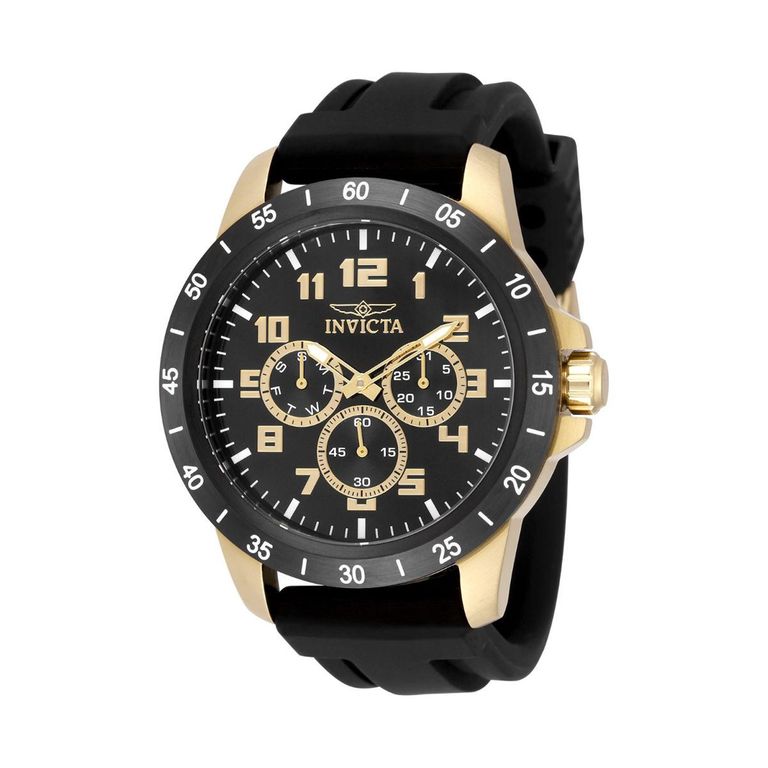 Reloj Invicta Hombre Pro Diver . Reloj Silicona Negro INVICTA ...