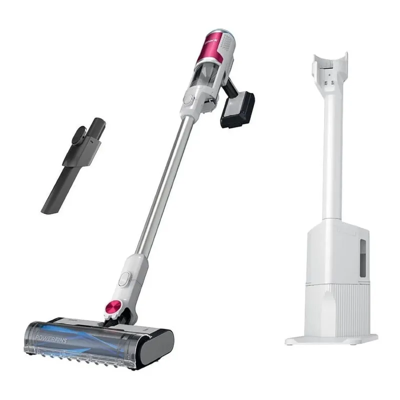 Shark Aspiradora barredora inalámbrica con sistema de vaciado ...