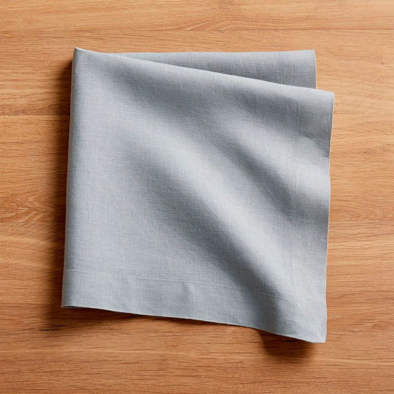 Servilleta Marin Gris en Lino 56x56 cm CRATE & BARREL | falabella.com