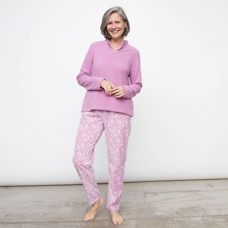 Pijama completa con pantalón Largo Manga larga para Mujer Southland ...