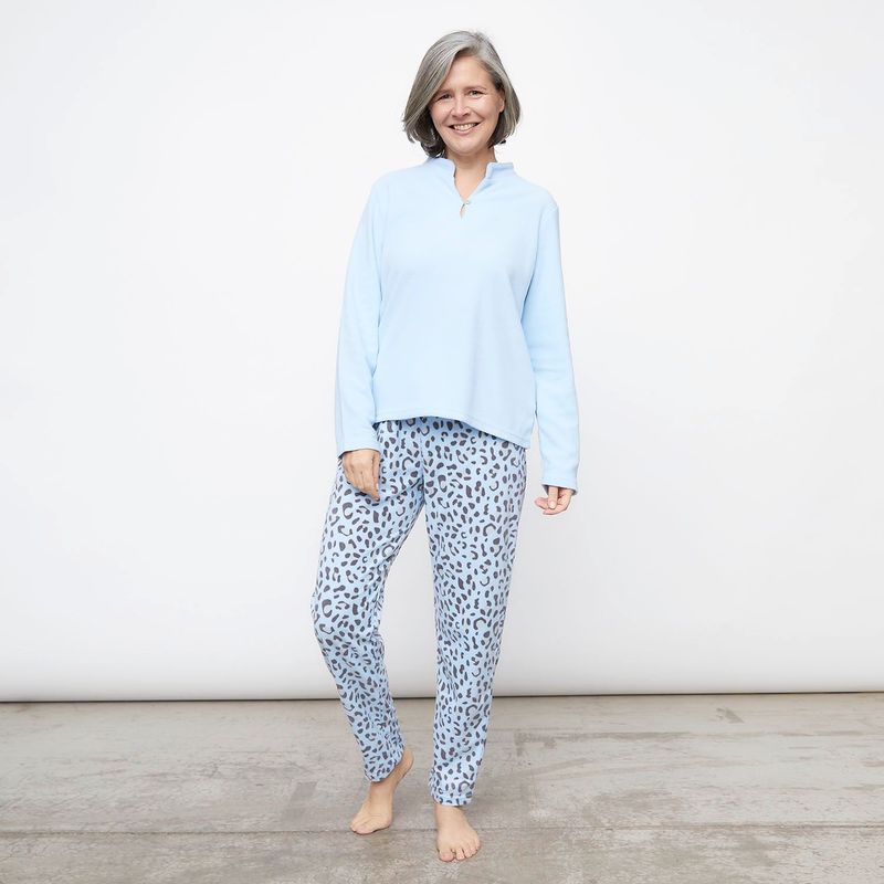 Pijama completa con pantalón Largo Manga larga para Mujer Southland ...