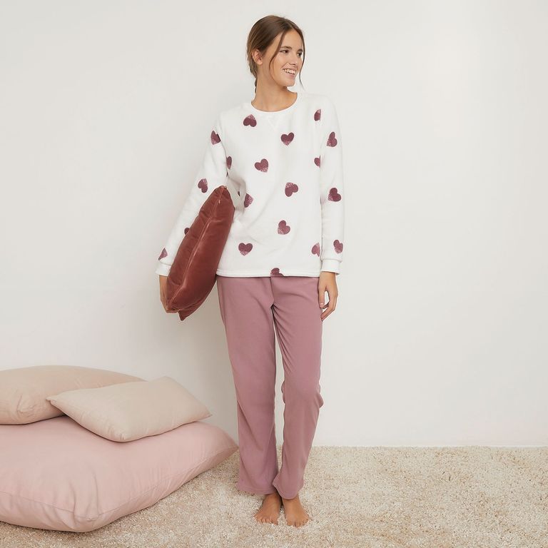 Pijama completa con pantalón Mujer Largo Manga larga Sybilla SYBILLA ...