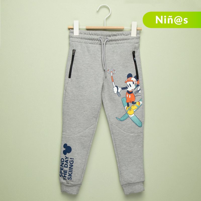 Pantalón Niño Jogger en Algodón Mickey STD CHARACTERS | falabella.com