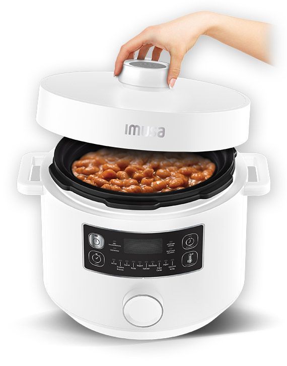 Olla Multifuncional Imusa Multichef Pro 5 lt Blanca IMUSA | falabella.com