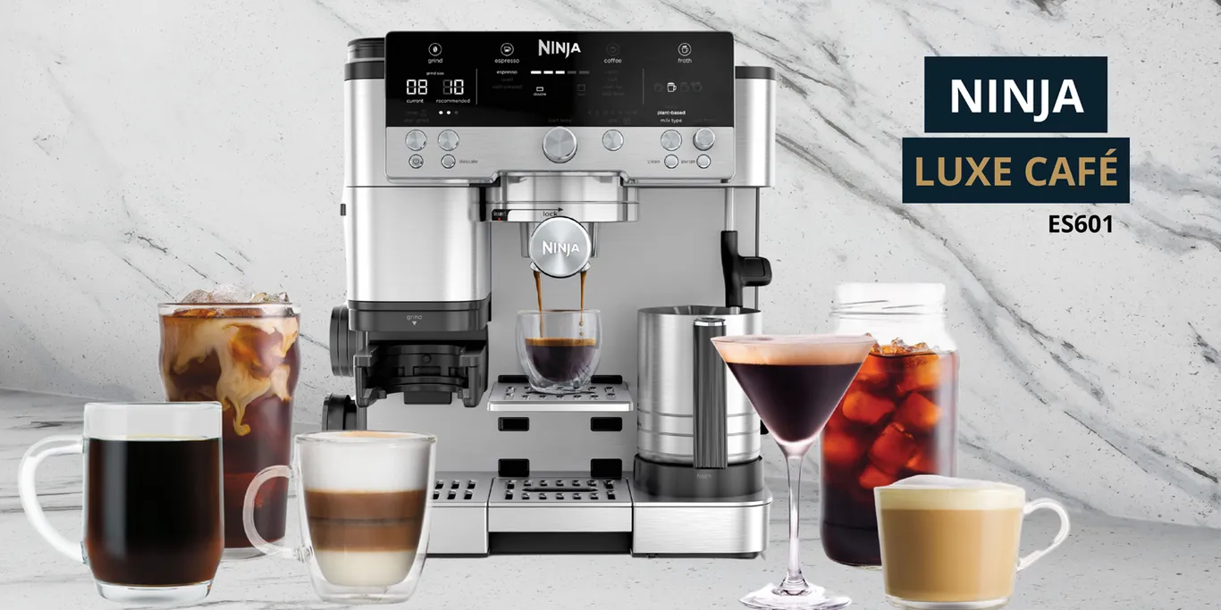Cafetera Ninja Espresso Luxe Café ES601 3 en 1| Molinillo Integrado ...