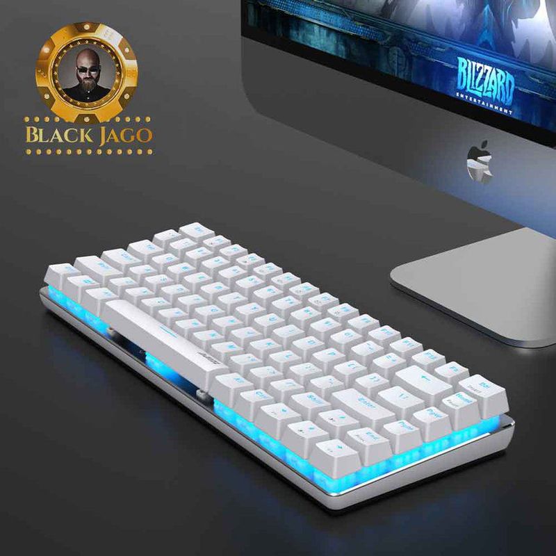 Teclado mecánico gamer efecto luces azules GENERICO | falabella.com