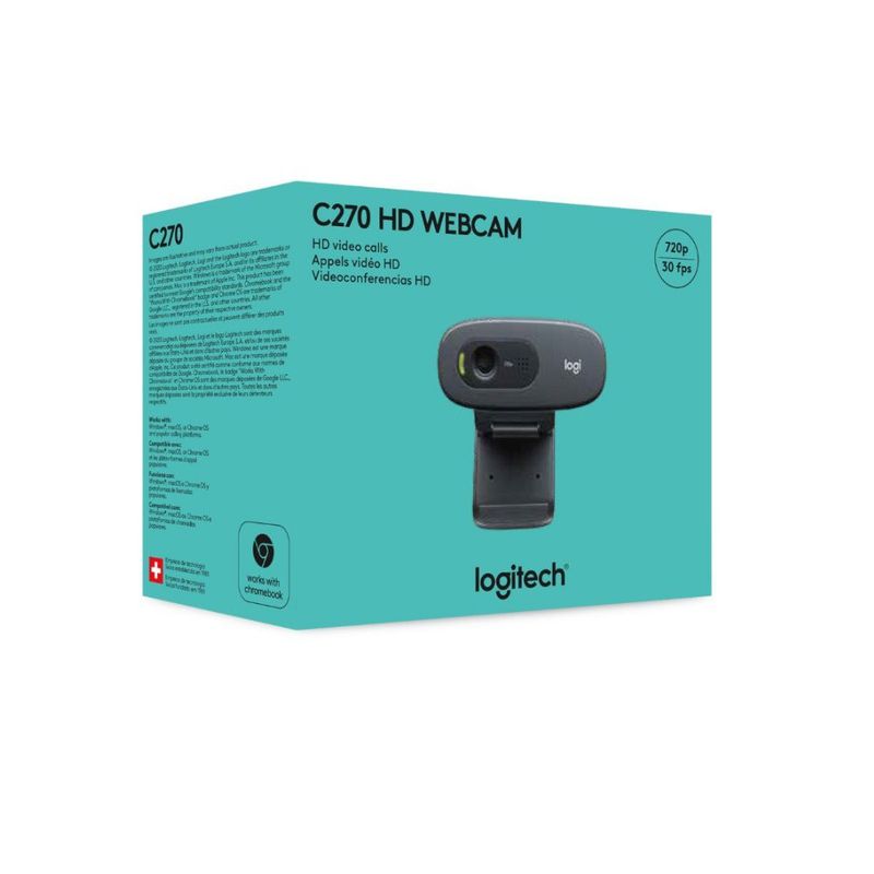 Camara Logitech C270 Hd 720p Black LOGITECH | falabella.com