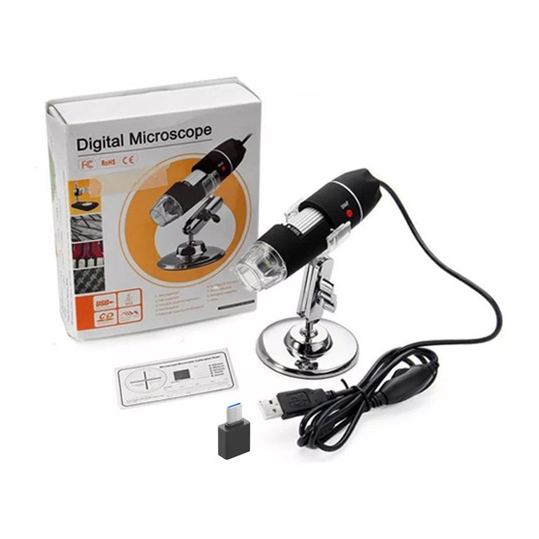 Microscopio digital usb 1600x 8 led camara 2mp NEO DIGITAL | falabella.com