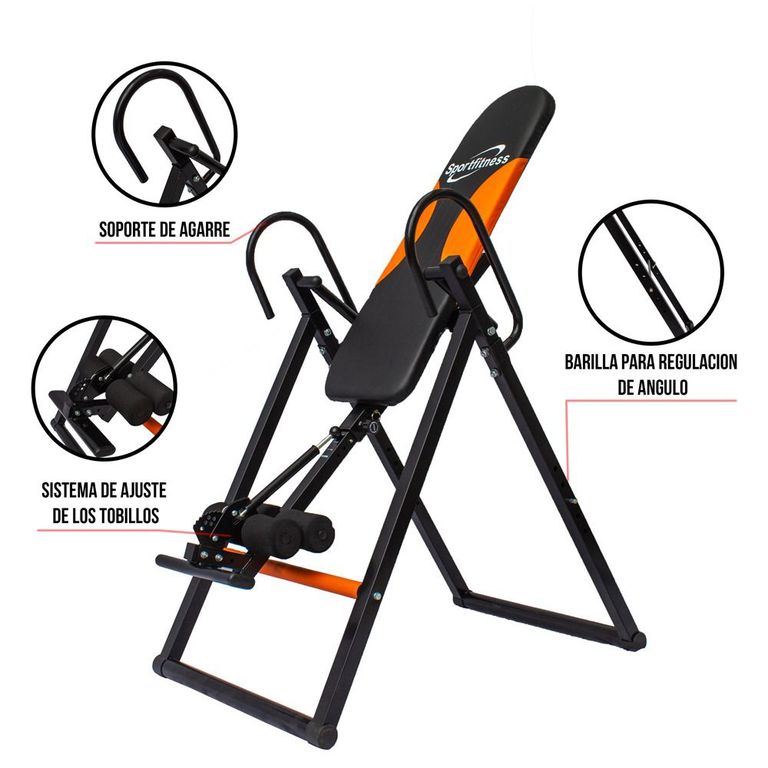 Tabla de inversión gravitacional adios dolores de espalda URBAN FIT ...