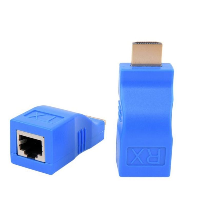 Extender Extensor Hdmi Rj45 Utp 4k 30 Metros hdmi extender GENERICO ...