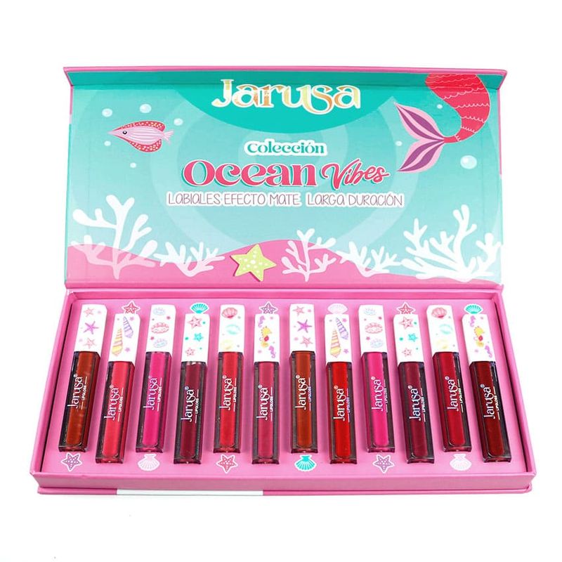 Set de Ramo de 12 Labiales Matte De Colección Ocean vibes. GENERICO ...