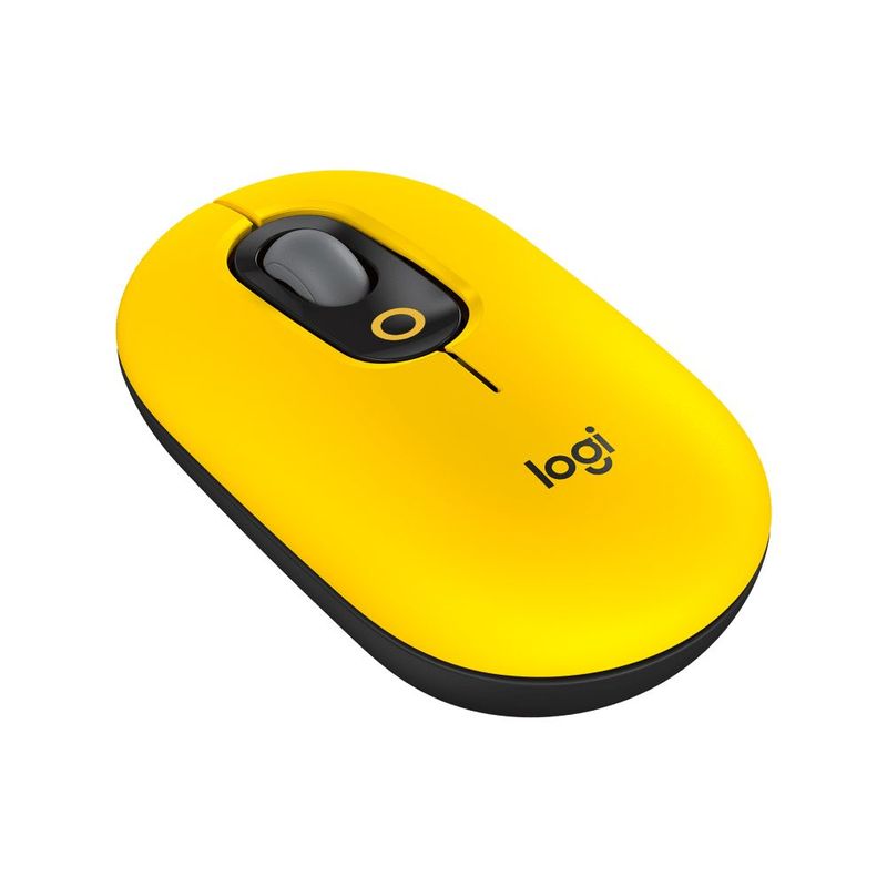 Mouse Logitech Pop Bluetooth Black yellow LOGITECH | falabella.com