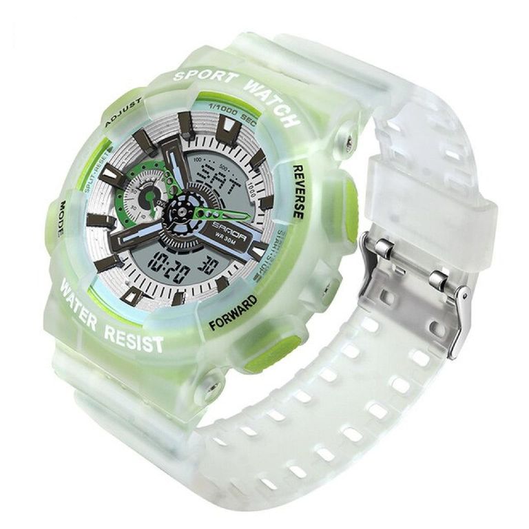 RELOJ HOMBRE SANDA DEPORTIVO BLANCO LEMON FANTASMA 3029 SANDA | falabella.com