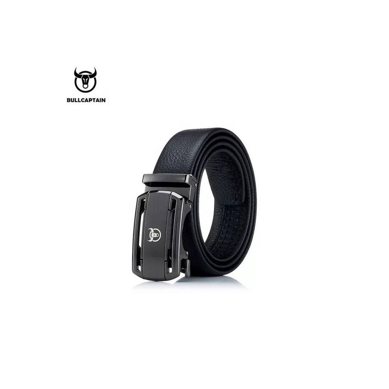 BullCaptain - Correa de Cuero Mate PD002-BK Negro BULLCAPTAIN ...