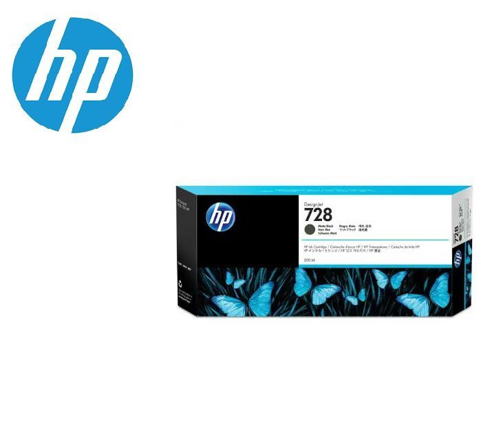 TINTA PLOTTER HP 728 (F9J68A) PARA T730, de 300ML MATTE BLACK | Sodimac ...