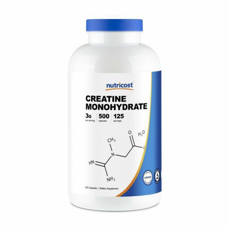 Creatina Monohidratada 500 Cápsulas Importada NUTRICOST | falabella.com