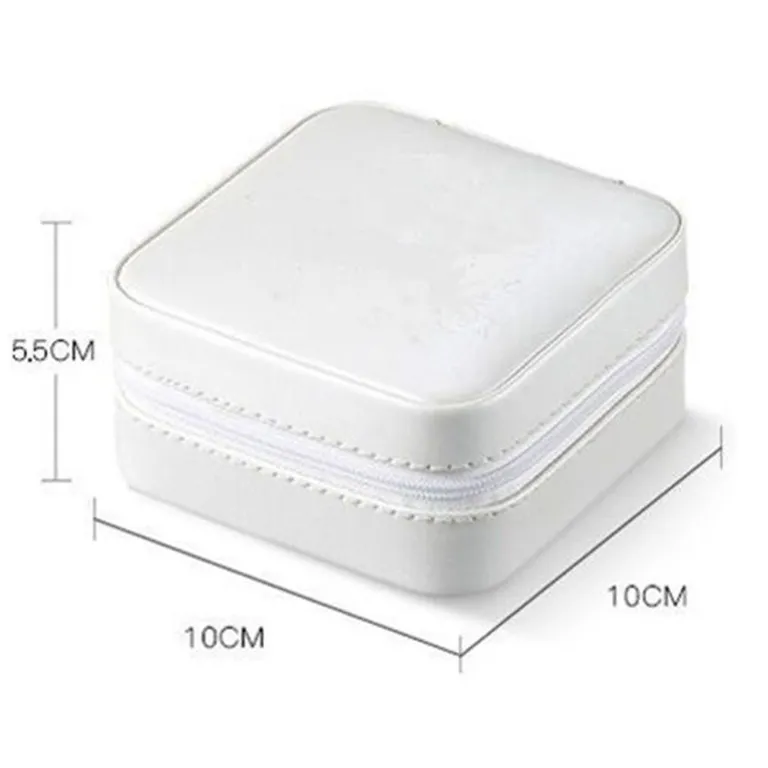 Mini Joyero Portátil Con Cierre de 10x10x5cm GENERICO | falabella.com