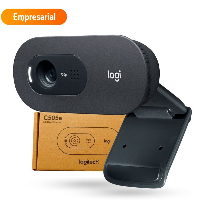Camara webcam Logitech C505E HD micrófono de largo alcance Empresarial ...