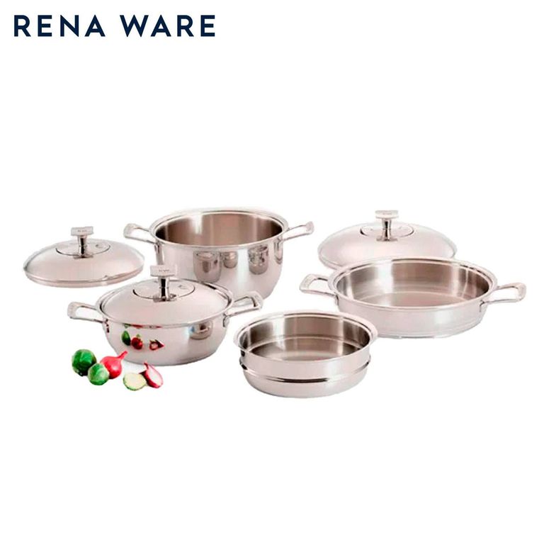 Juego de ollas RENA WARE Originales Chef I Serie Zylstra 7 piezas ...