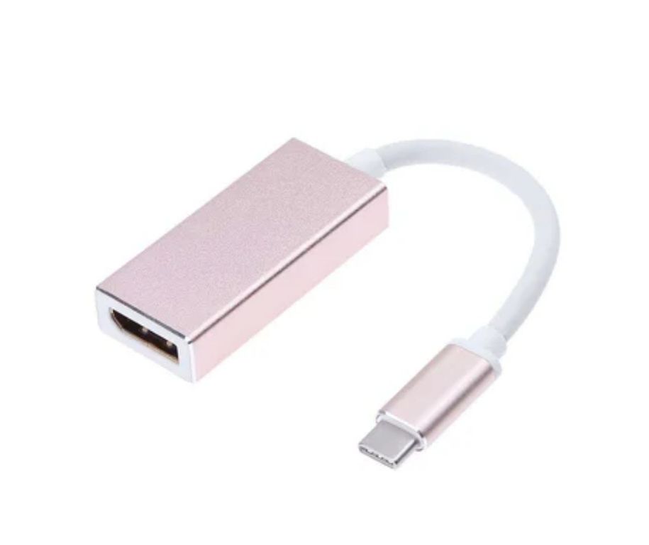 Adaptador Convertidor Usb C Tipo C A Displayport Tipo C A Dp - plata ...