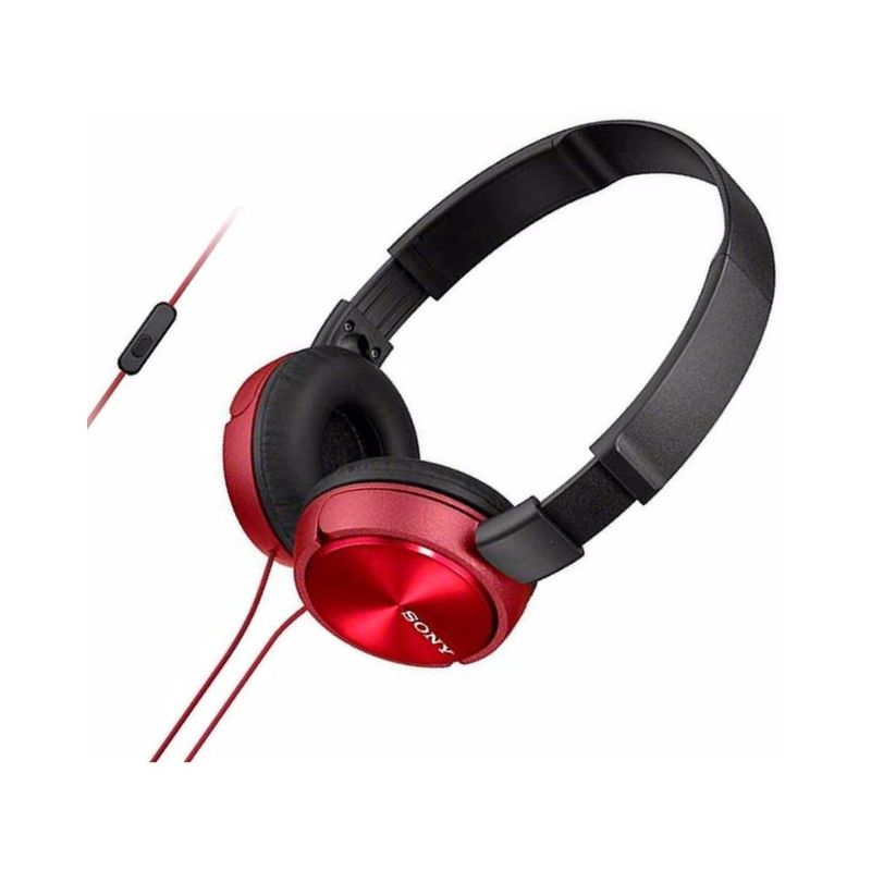 Audifonos Con Micrófono Sony MDR-ZX310AP Rojo SONY | falabella.com