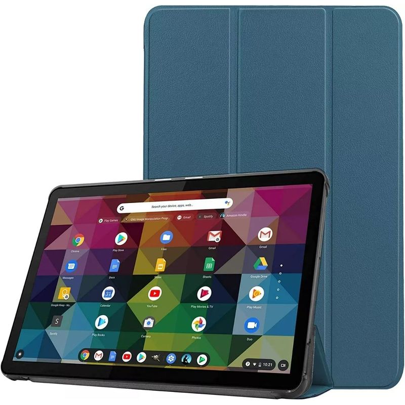 Funda Book Cover para Tablet Lenovo Chromebook Duet 10.1" X636 Verde ...