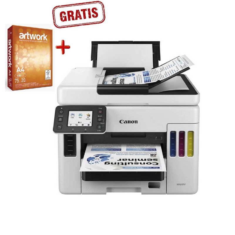Impresora Canon Maxify GX7010 Multifuncional ADF Duplex Wifi Red CANON ...
