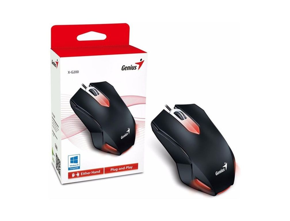 Mouse Gamer Luces Genius X-G200 Cableado Gaming GENIUS | falabella.com