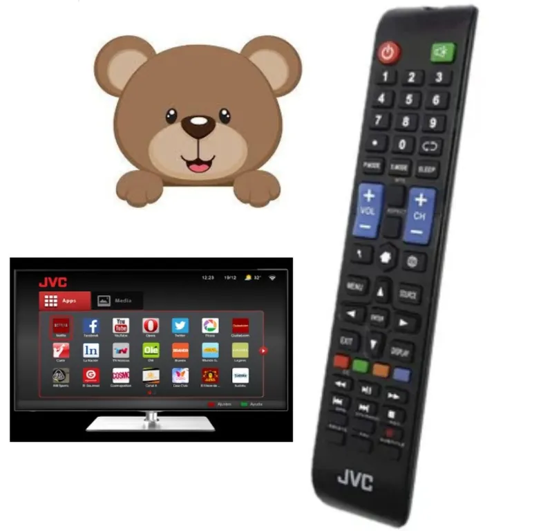 Control Remoto JVC para Smart Tv Led UNIVERSAL | Falabella Perú