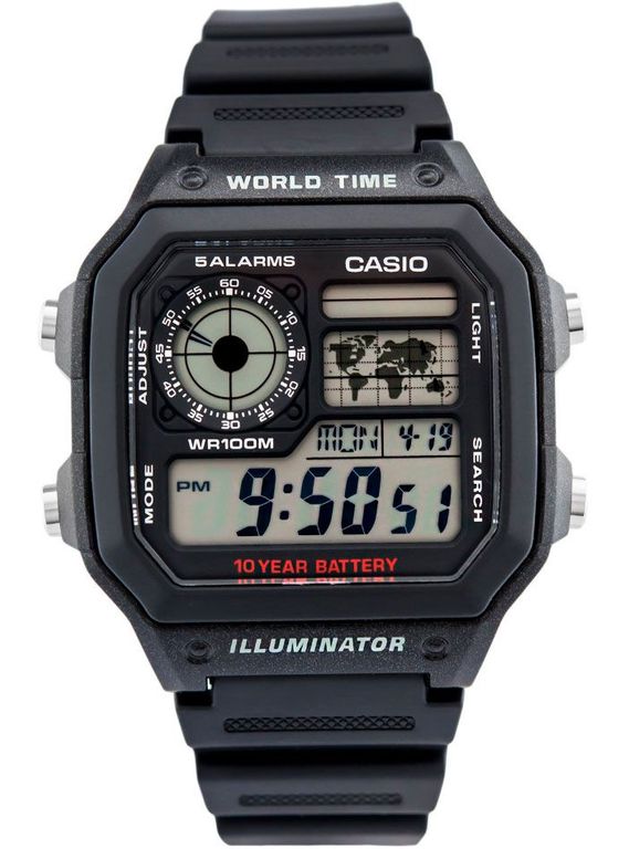 Reloj Casio AE-1200WH-1AV Hombre CASIO | Falabella Perú