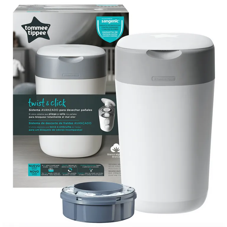 Tacho Para Pañales Twist Click Blanco Tommee Tippee TOMMEE TIPPEE ...