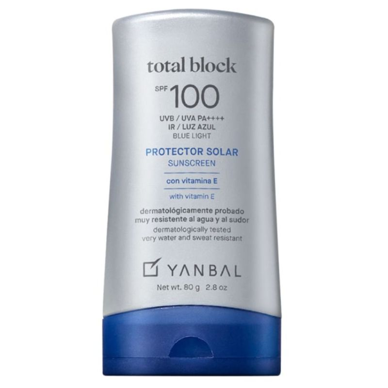 Protector Solar Total Block SunScreem SPF100 80 g YANBAL | falabella.com